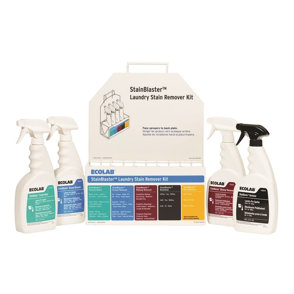 GuestSupply US | Ecolab® Stainblaster Laundry Starter Kit, #06101110